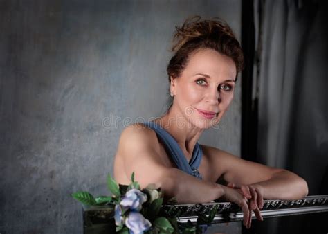 Art Portrait Adult Woman Fashion Model Stock Image Image Of Treatment Elegance