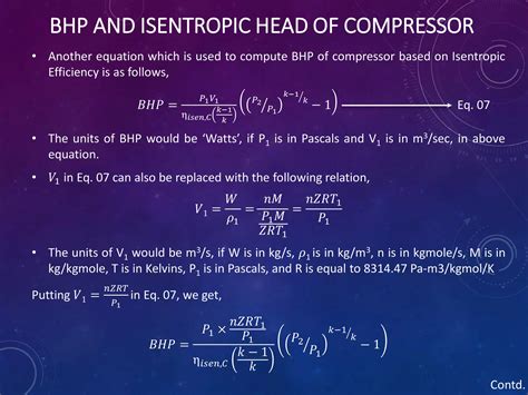 Presentation On Calculation Of Polytropic And Isentropic Efficiency Of Natural Gas Compressors Pdf