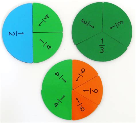 Half Fraction Circles 🧩🔵montessori Inspired Diy Fraction