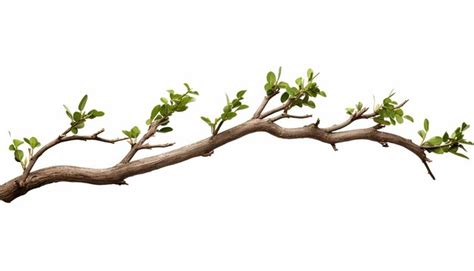 premium photo twig in side view