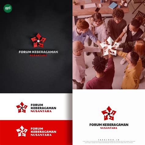 Desain Logo Organisasi Forum Keberagaman Nusantara Jasalogoid