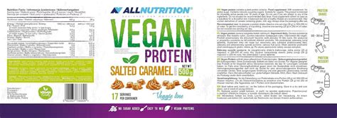 Allnutrition Vegan Protein Salted Caramel 500g Buy Now With Express