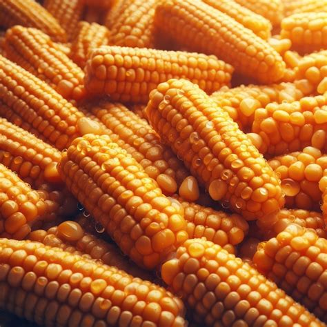 Premium Photo Corn On The Cob Texture Background