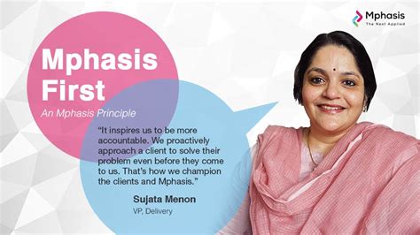 Creating Momentum With ‘mphasis First With Tulika Vasisht By Mphasis
