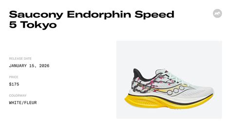 Saucony Endorphin Speed 5 Tokyo S21007 401 Raffles And Where To Buy