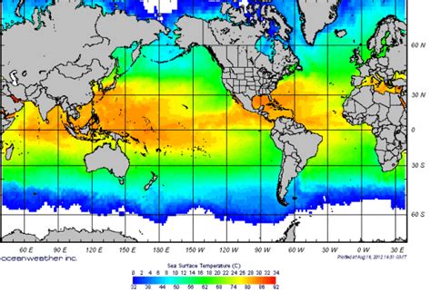 Ocean Investigation Spatial Distribution