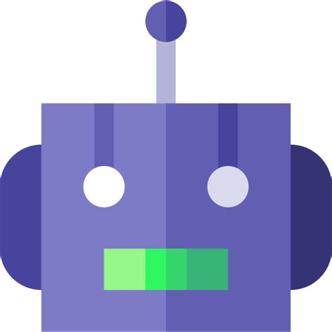 Chatbot Basic Straight Flat Icon
