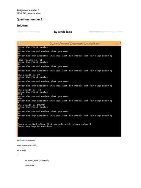 Assignment 3 F22 8757 Noor E Adan Pdf Namespace Software Engineering