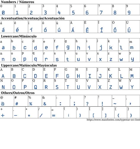 Typestar Ocr Free Font Download Maisfontes