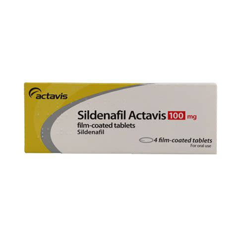 Sildenafil Actavis Păreriefecte Adverseprospect și Preț