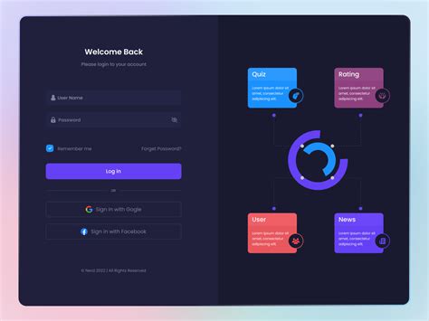 Log In Sign Up Page Ui Ux Design On Behance