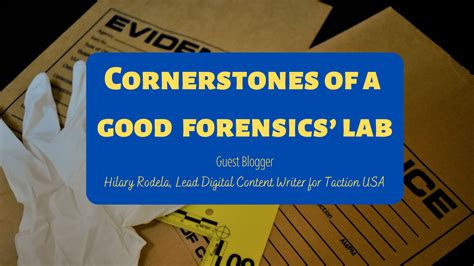Cornerstones Of A Good Digital Forensics Lab Paraben Corporation