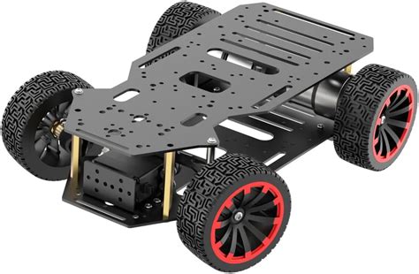 Ackermann Chassis Encoder Motor Robot Car Kit Egypt Ubuy