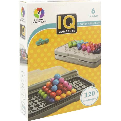 Iq Game Toys Balls 2 Game Board With 120 Challenges Logic Puzzle