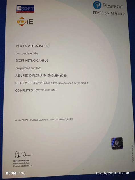 Pathirana Sampath On Linkedin Achievement Education Englishdiploma Continuouslearning