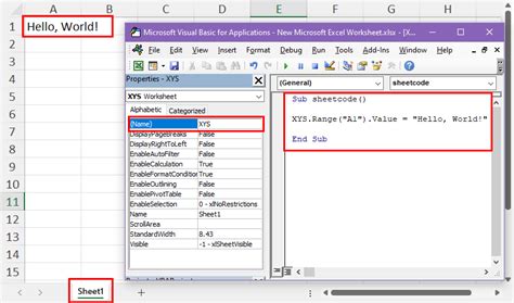 how to find the sheet name code in microsoft excel how to excel