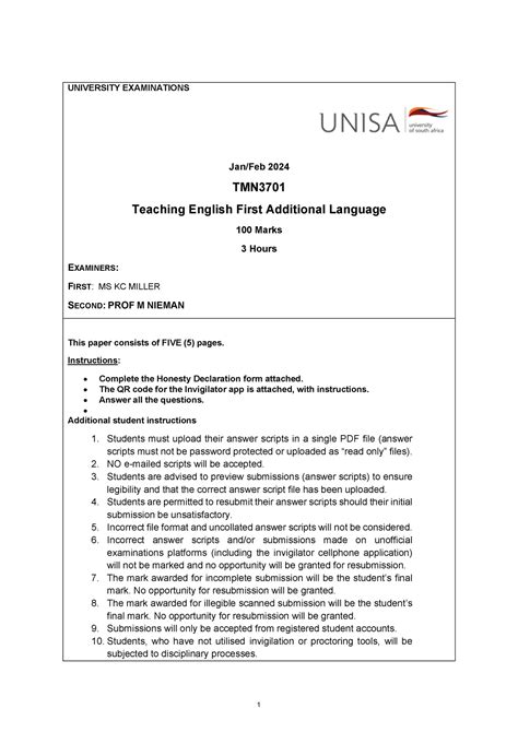 tmn3701 eqp janfeb 2024 university examinations jan feb 2024 tmn