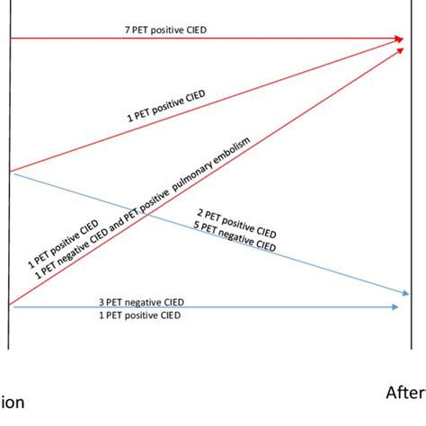 Cied Infection Case Classification At Admission And At The End Of The