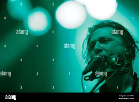 Troy Van Leeuwen Of Queens Of The Stone Age Performs At The Bill Graham