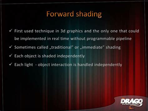 PPT The Evolution And Future Of Deferred Rendering Methods PowerPoint Presentation ID