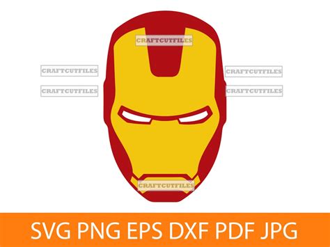 Iron Man Svg Iron Man Head Svg Iron Man Mask Svg Iron Man Clipart