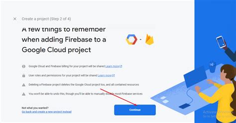 Step Enable Google Analytics For This Project If Disabled And Click On Continue