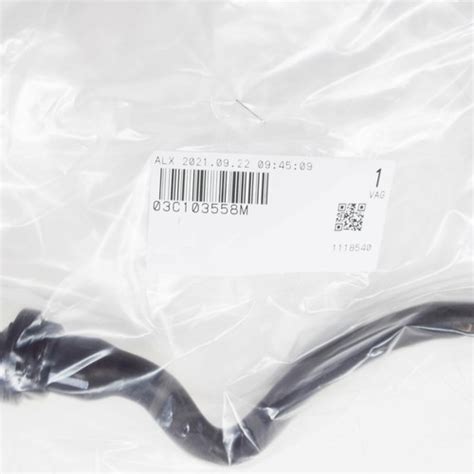 New Oem Audi A3 8p Cylinder Head Cover Vent Hose 03c103558m Genuine Ebay