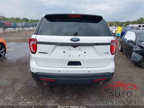 2016 Ford Police Interceptor Gasoline 1fm5k8ar8ggd35371