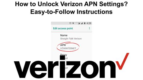 How To Unlock Verizon Apn Settings Easy To Follow Instructions Routerctrl