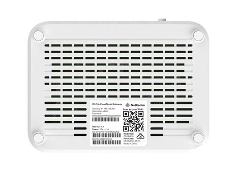 buy netcomm cf40mesh intelligent wi fi 6 cloudmesh gateway