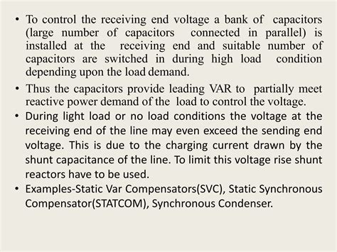 Unit 2 Reactive Power Management Pptx Physics Science
