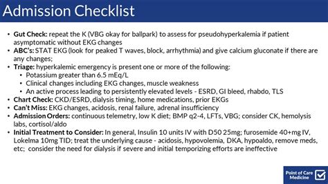 Hyperkalemia Gets So Much Attention Because Its A Common Complex Emergency With Potentially