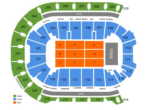 Oklahoma Thunder Seating Chart