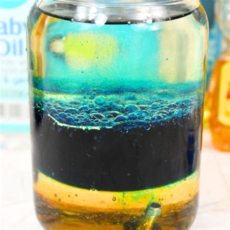 Understanding Density The Colorful Density Column Experiment