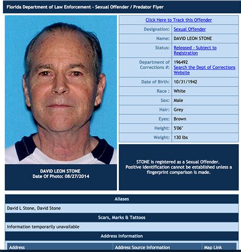 Registered Sex Offenders South Beaches Space Coast Daily