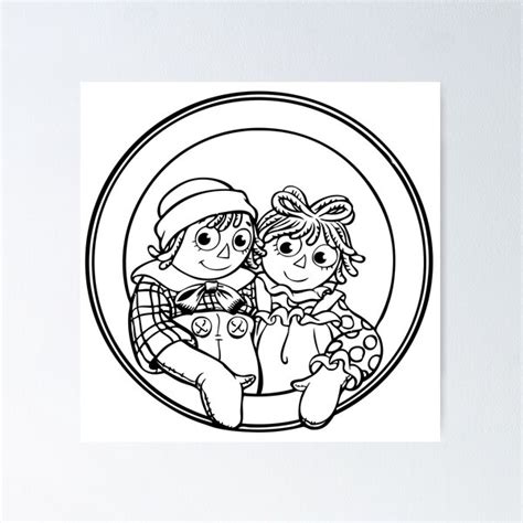 Its Raggedy Ann And Andy Poster For Sale By Redbot Redbubble