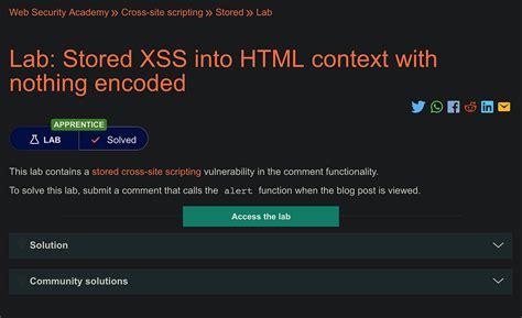 Apprentice02 Stored Xss Into Html Context With Nothing Encoded 0xm3m Medium