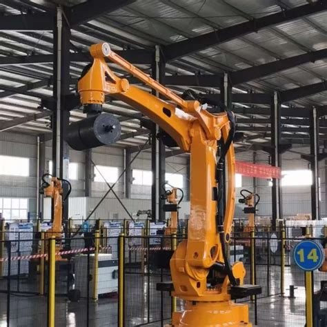 180kg Load Intelligent Robotic Arm Palletizer For Feed Bagsfeed Boxes Palletizing Robot And 180kg Load Intelligent Robotic Arm Palletizer For Feed Bagsfeed Boxes Palletizing Robot And