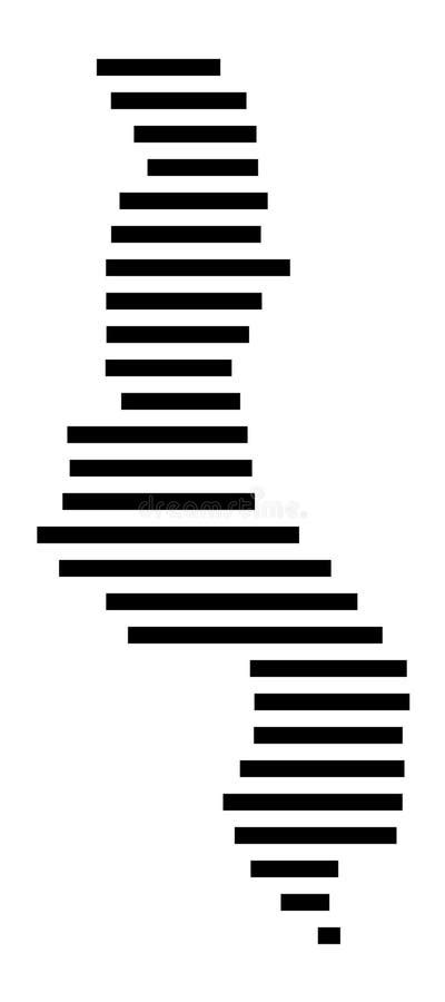 Abstract Map Of Malawi Stock Vector Illustration Of Plan 355262357