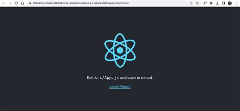 Hosting A React Application With A Subpath On Azure Static Web Apps