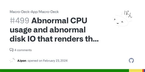 abnormal cpu usage and abnormal disk io that renders the pc inoperable