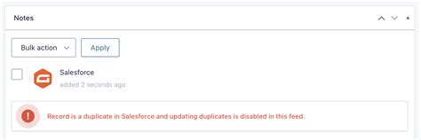 creating a feed for the salesforce add on gravity forms documentation