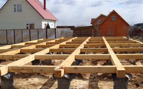 Фундамент для каркасного дома
