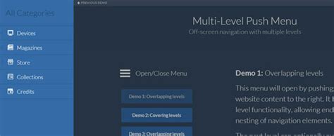 10 plugin jquery navigation menu