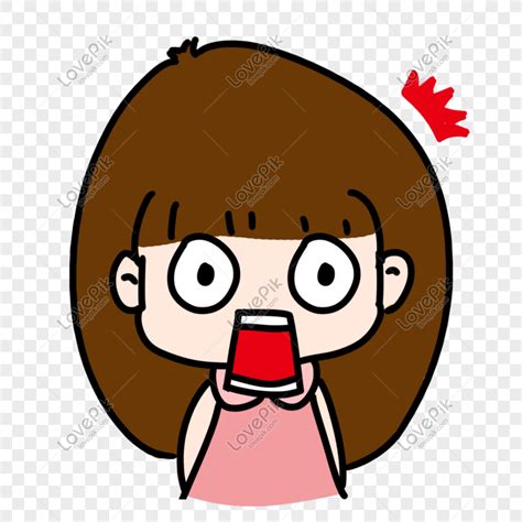 놀람 표정 팩 Png 일러스트 무료 다운로드 Lovepik