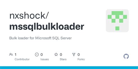 github nxshock mssqlbulkloader bulk loader for microsoft sql server