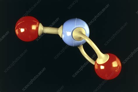 Nitrogen Dioxide Molecule Stock Image A Science Photo Library