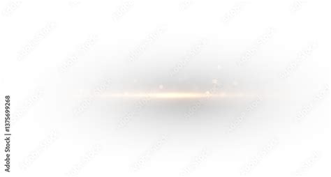 Golden Glow Line Png