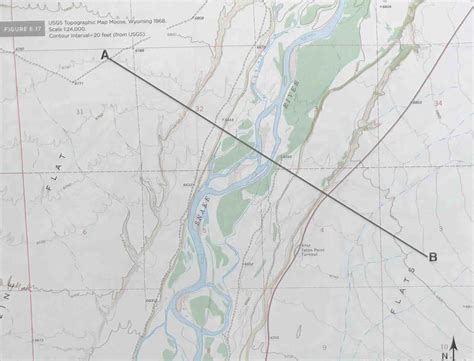 solved using the topographic map provided construct a