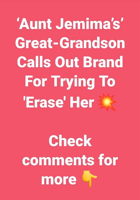 Aunt Jemima Name Change River Daves Place